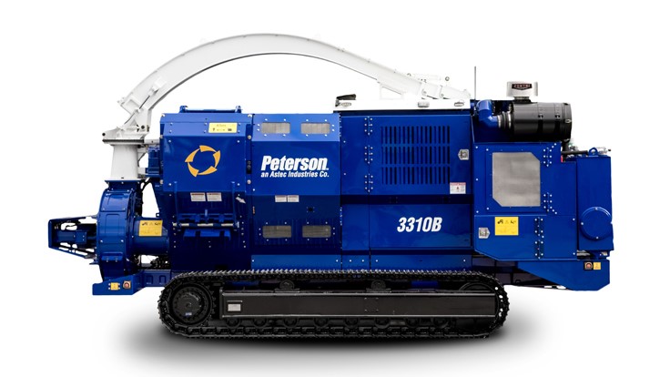 Peterson introduces 3310B drum chipper - Construction & Demolition ...